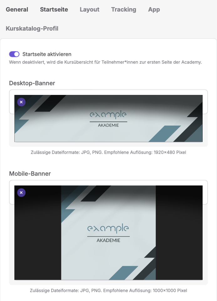 Design Guide - how to design your academy